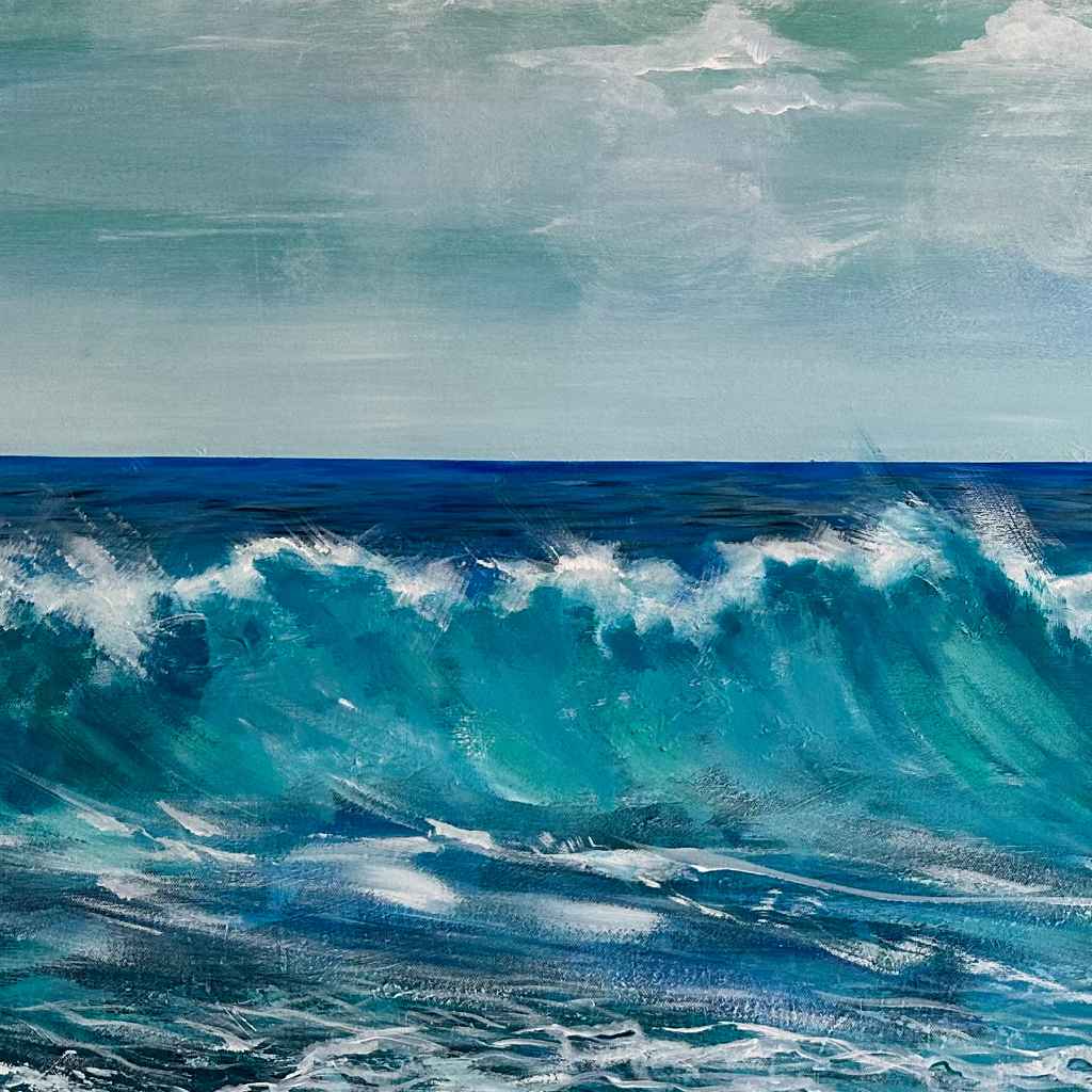 Rider's Reverie | Acrylic Painting | Artezaar.com Art Gallery Dubai ...