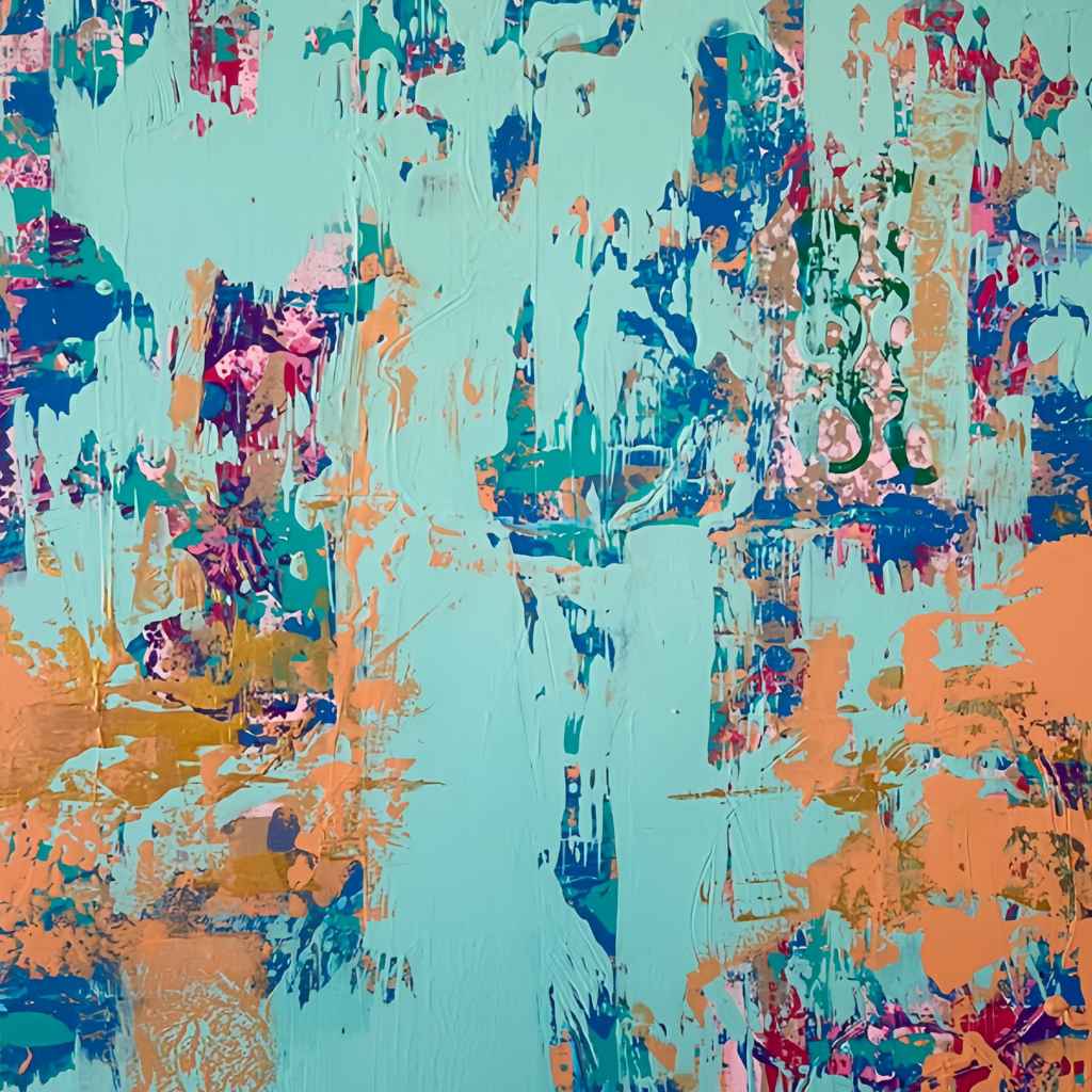 Blue Haze | Acrylic Painting | Artezaar.com Online Art Gallery Dubai