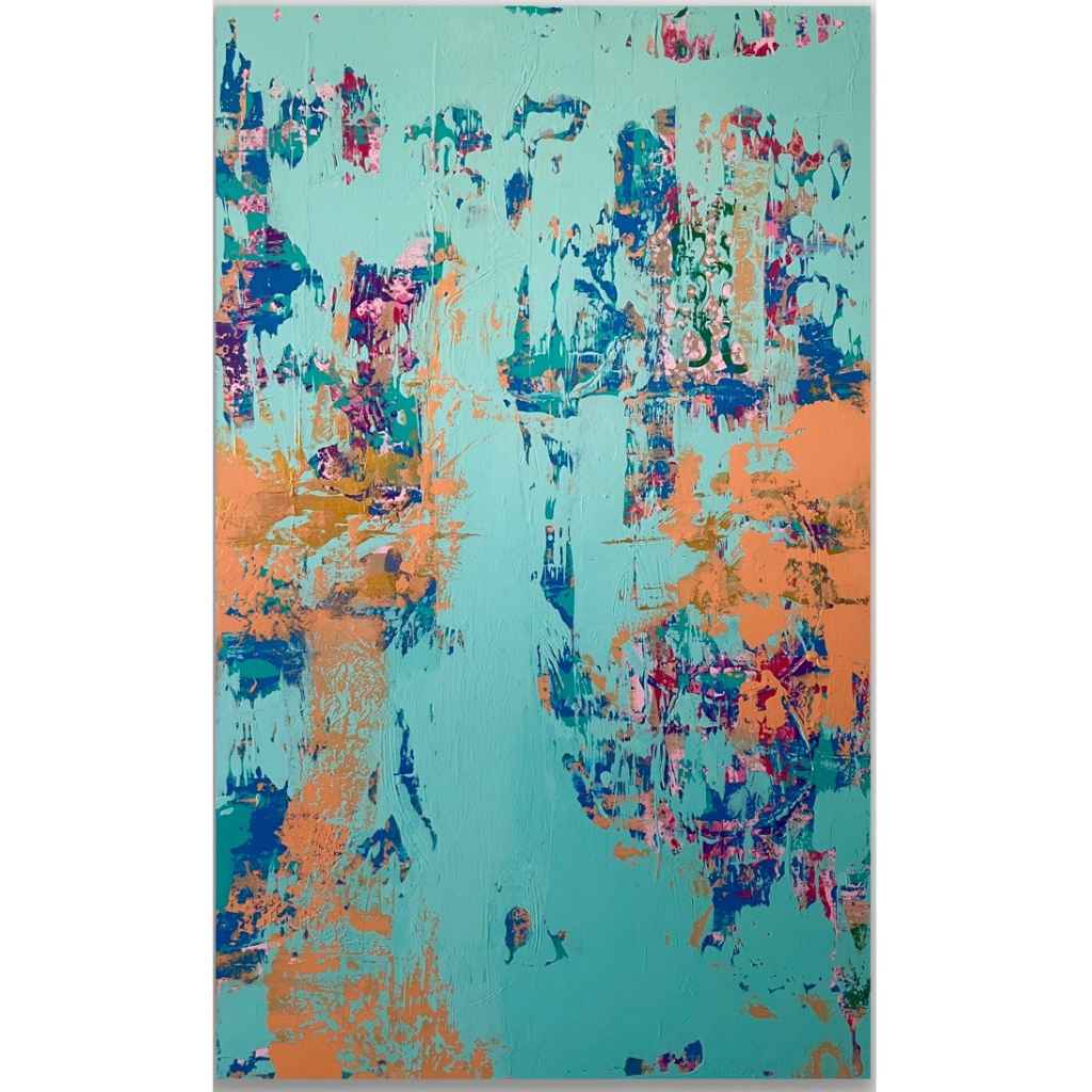 Blue Haze | Acrylic Painting | Artezaar.com Online Art Gallery Dubai