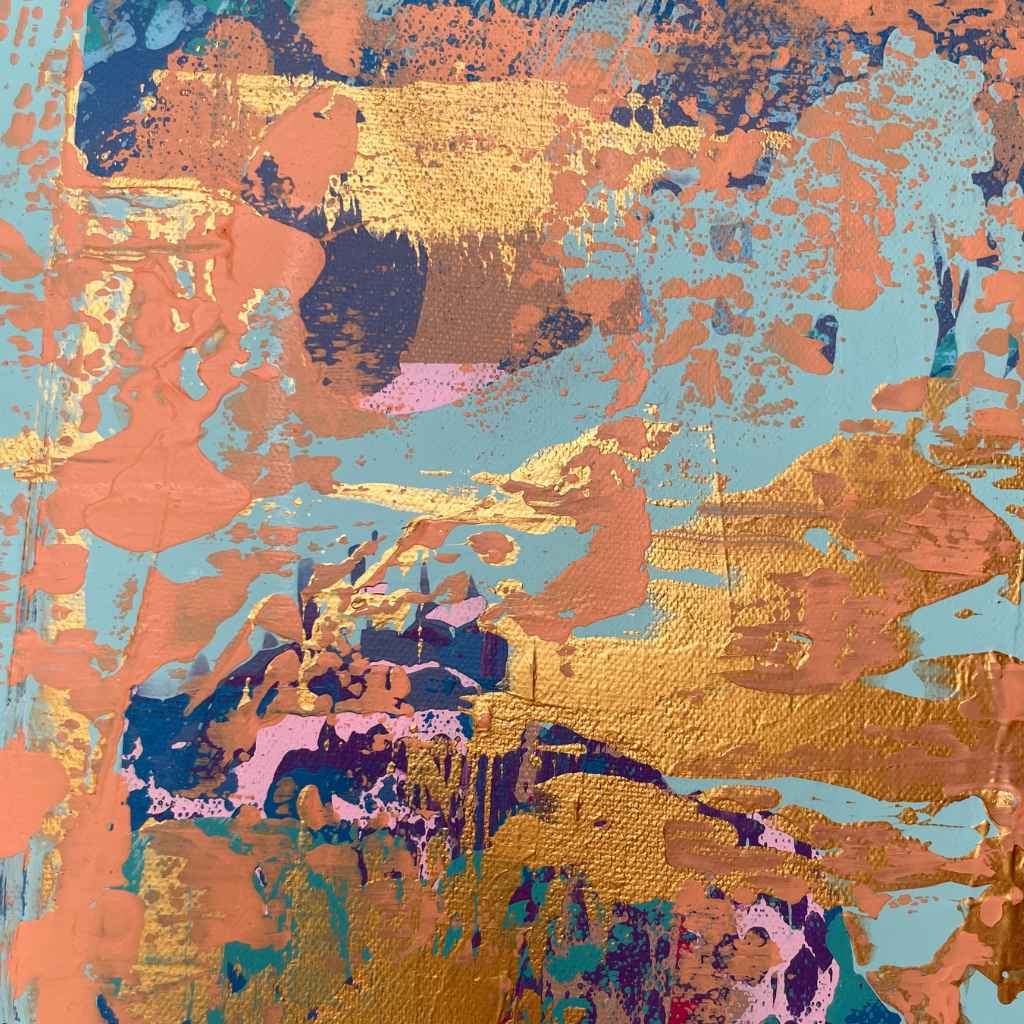 Blue Haze | Acrylic Painting | Artezaar.com Online Art Gallery Dubai