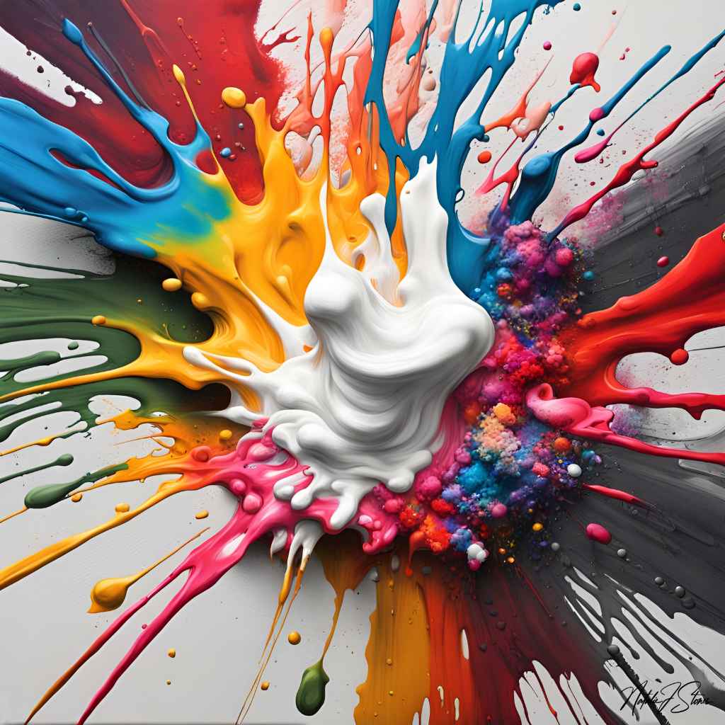 Chroma Chorus | Digital Print | Artezaar.com Online Art Gallery Dubai