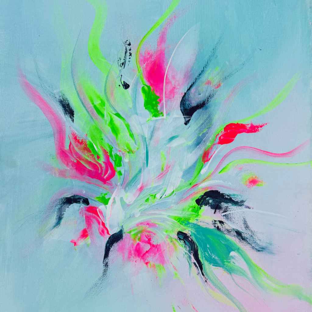 Color Burst | Acrylic Painting | Artezaar.com Online Art Gallery Dubai