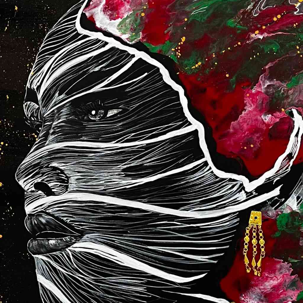 Emirati Women | Acrylic Painting | Artezaar.com Online Art Gallery