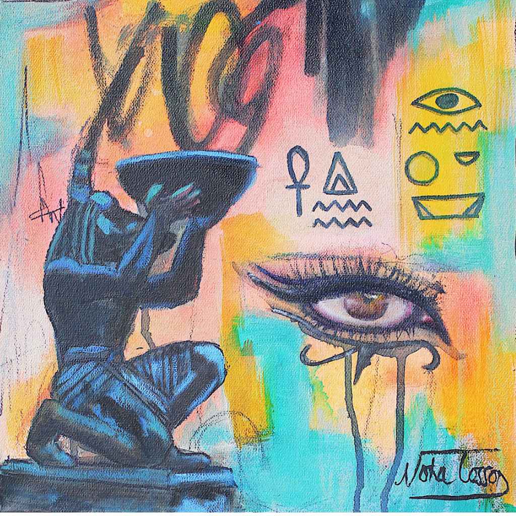 Divine Offerings | Oil Painting | Artezaar.com Art Gallery Dubai ...