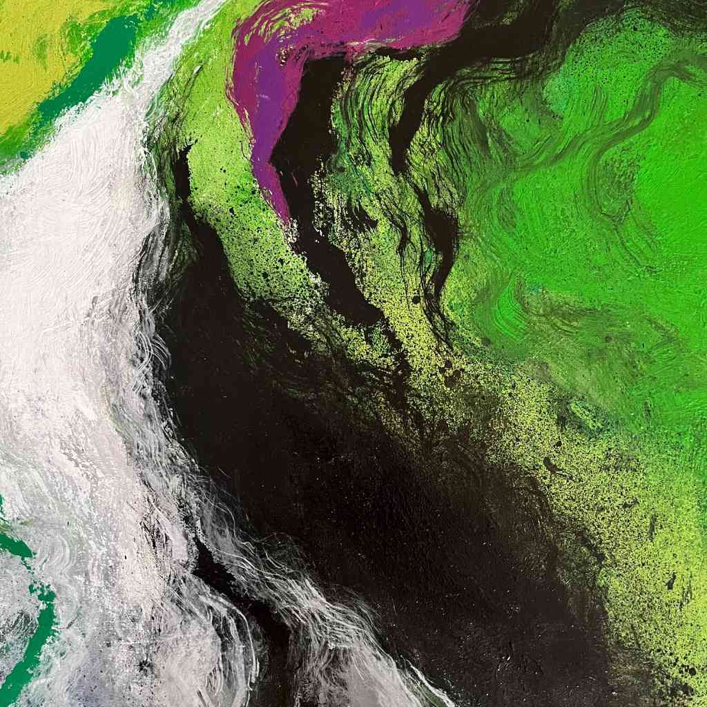 Entropy Fluid State | Acrylic Painting | Artezaar.com Art Gallery Dubai ...