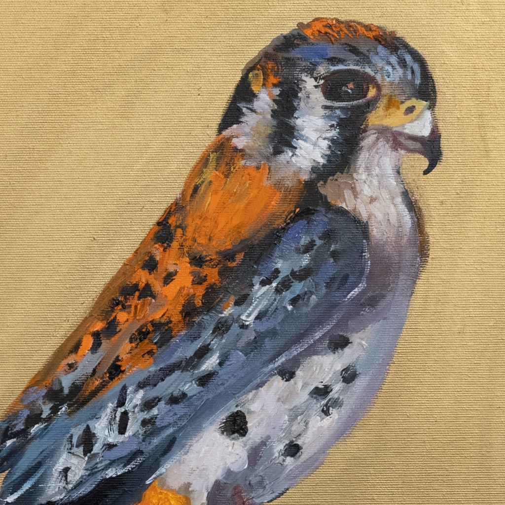 Falcon | Oil Painting | Artezaar.com Online Art Gallery Dubai