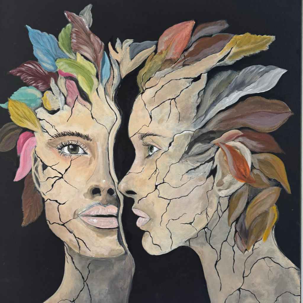 Fragile Resilience | Acrylic Painting | Artezaar.com Art Gallery Dubai ...