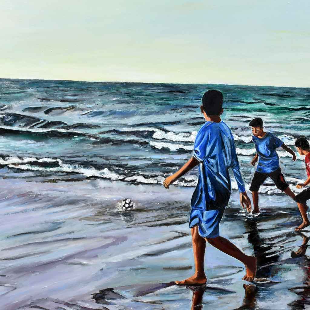 Hold Onto Magic Oil Painting | Artezaar.com Online Art Gallery Dubai