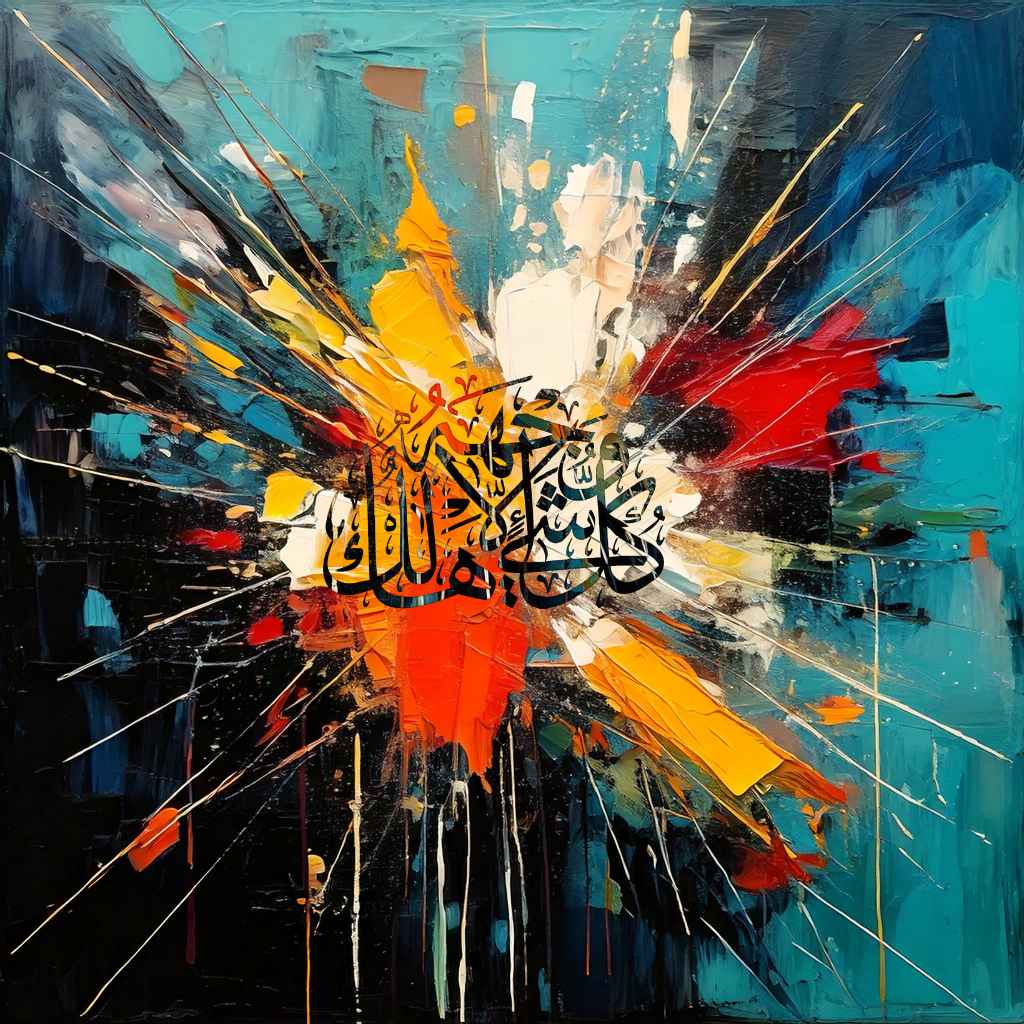 Kullu Shayin Halikun | Digital Art | Artezaar.com Art Gallery Dubai ...