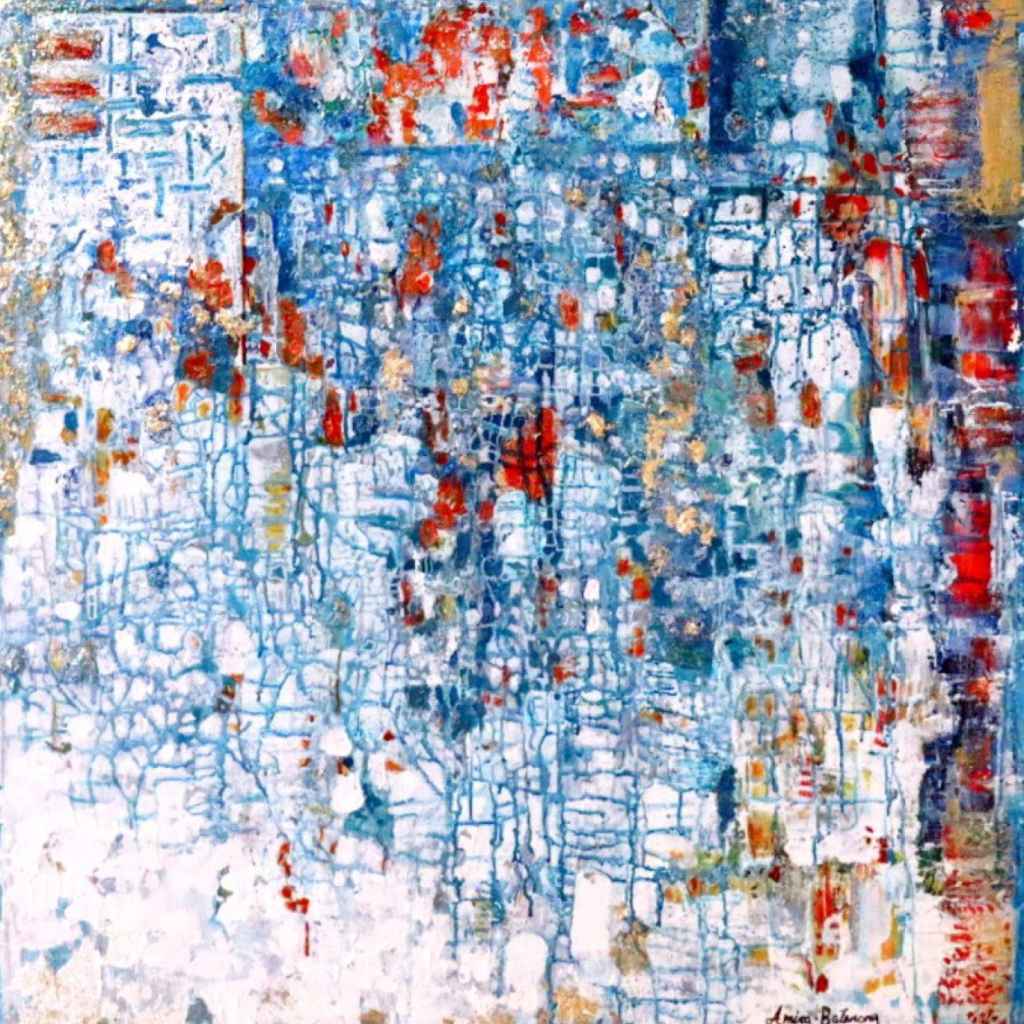 La Mer | Sea Abstract Acrylic Painting | Artezaar.com Online Art Gallery