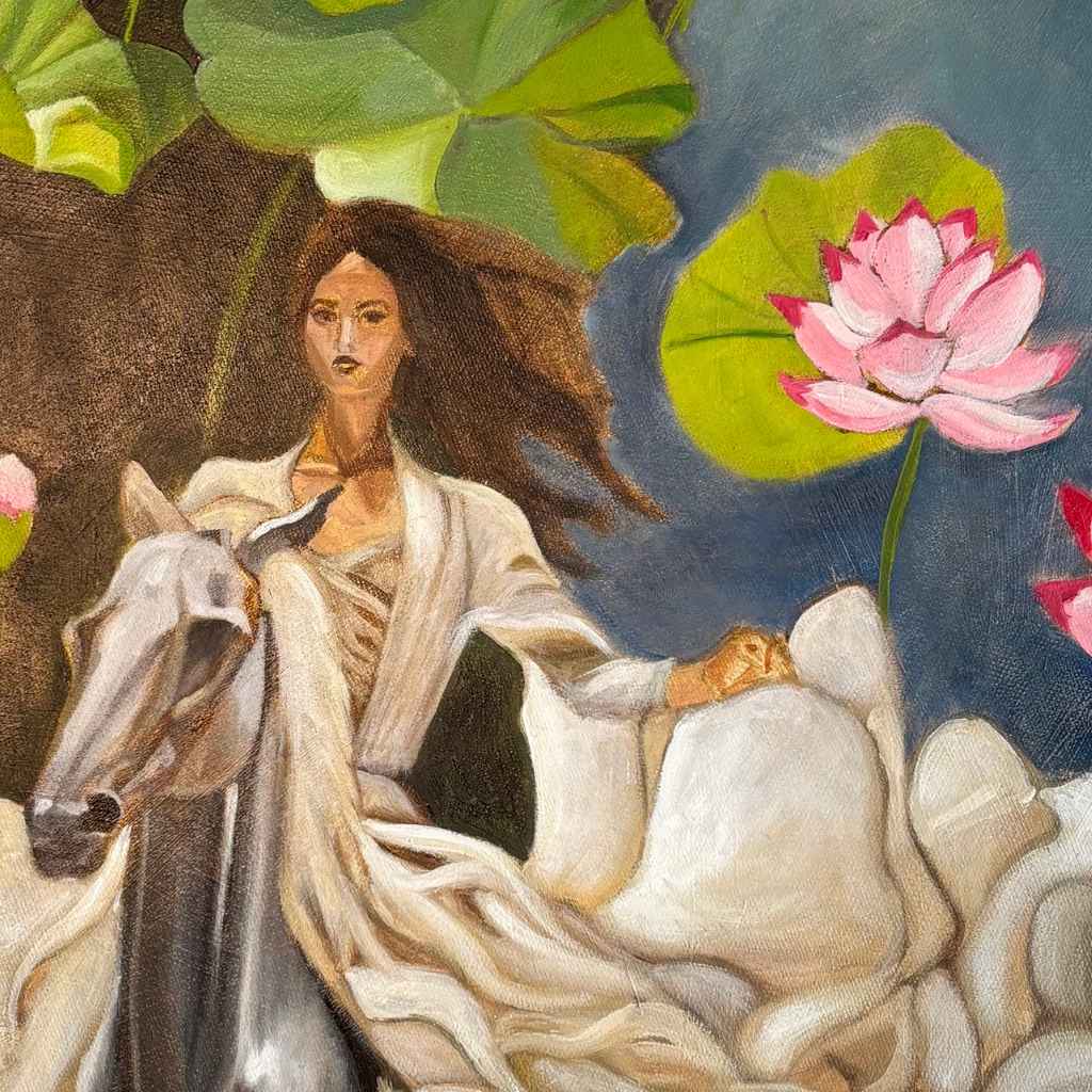 Lilya Fawne Power | Oil Painting | Artezaar.com Art Gallery Dubai ...