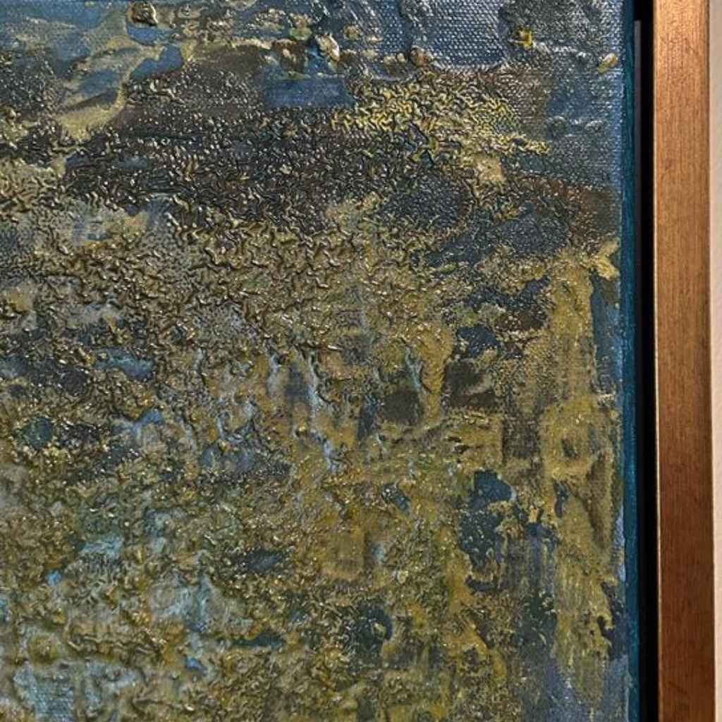 Low Tide | Ocean Abstract Oil Painting | Artezaar.com Online Art ...