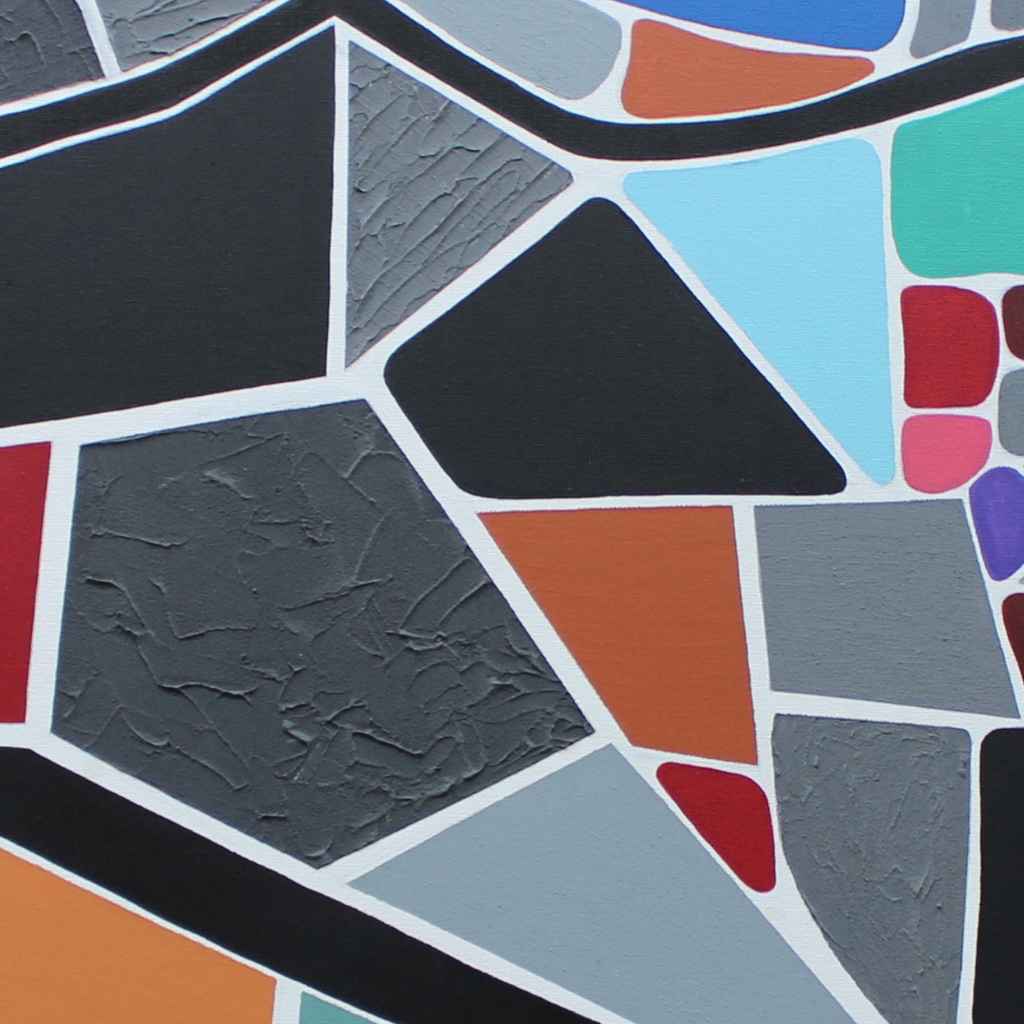 Mapping Pleasure | Acrylic Painting | Artezaar.com Art Gallery Dubai ...