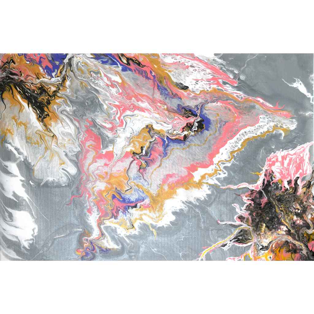 Melting Icebergs | Acrylic Painting | Artezaar.com Art Gallery Dubai ...