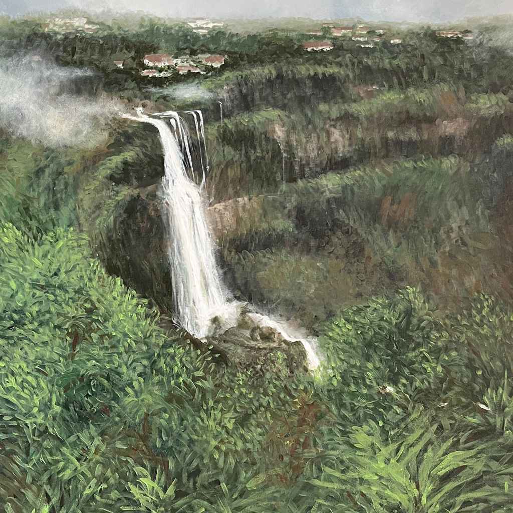 Monsoon Trails | Acrylic Painting | Artezaar.com Art Gallery Dubai ...