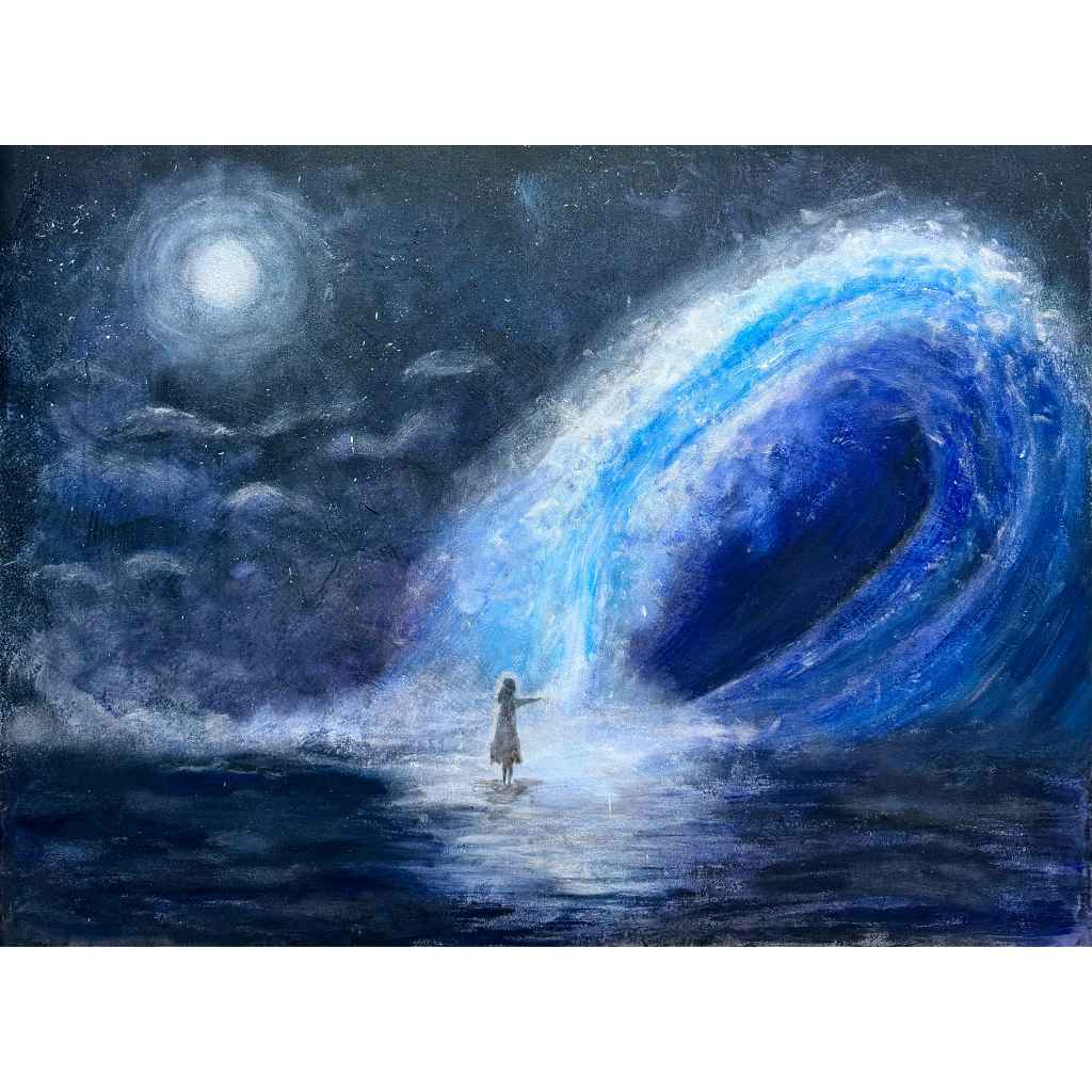 Soul in Piece of Art Acrylic Painting | Artezaar.com Art Gallery Dubai ...