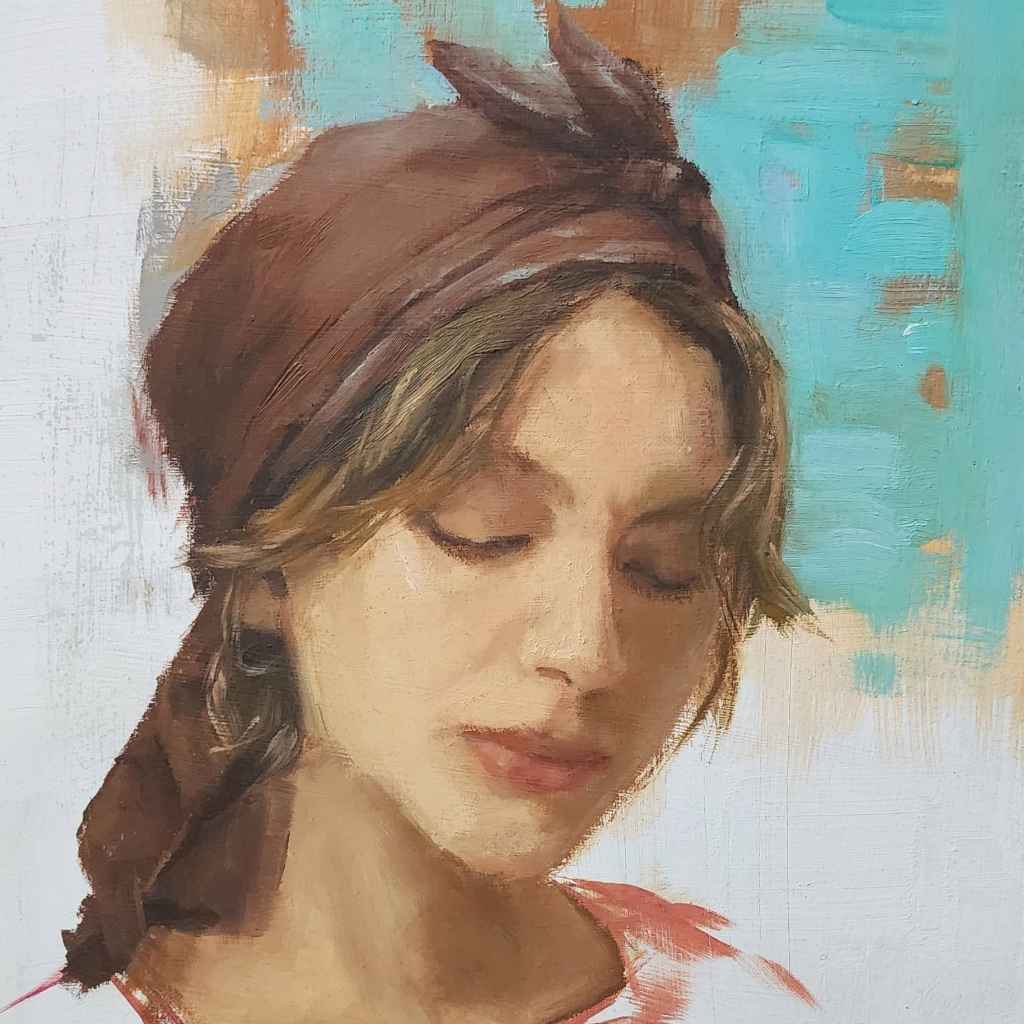 Nora | Oil Painting | Artezaar.com Online Art Gallery Dubai