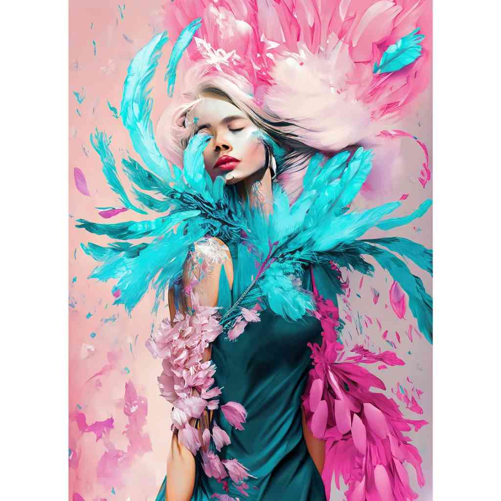 Posing Elegance | Digital Art Print | Artezaar.com Online Art Gallery