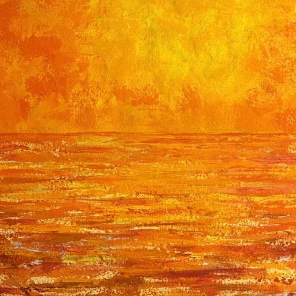 Seascape abstract painting | Artezaar.com Online Art Gallery Dubai
