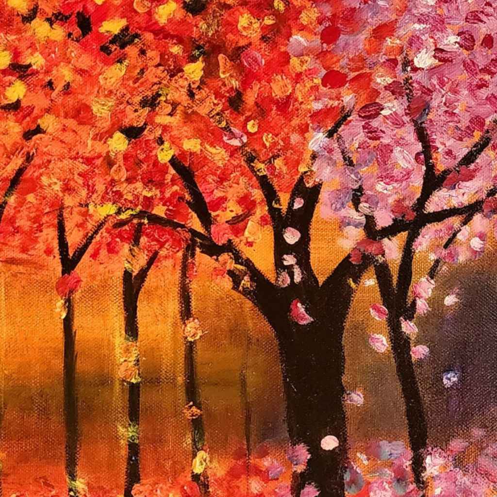 Seasons | Oil Painting | Artezaar.com Online Art Gallery Dubai