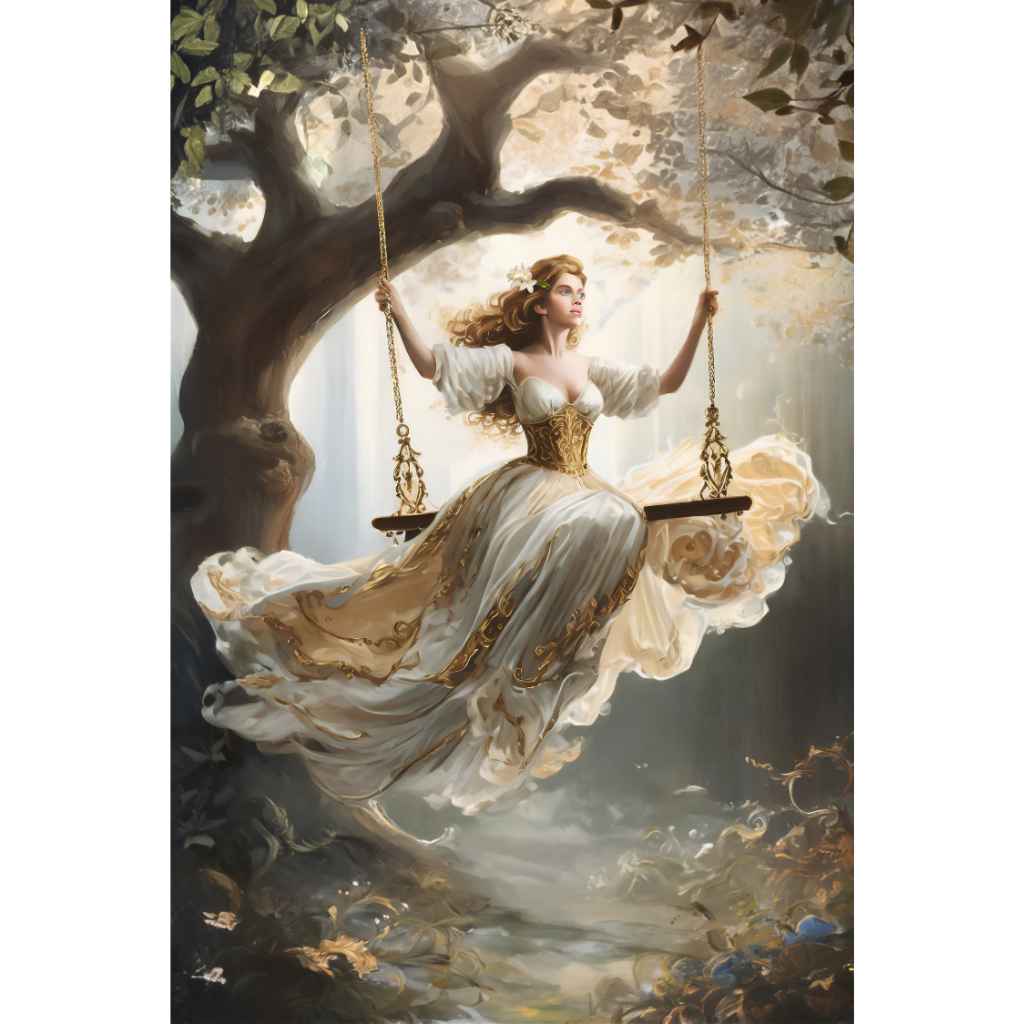 Swing Under the Canopy | Digital Art | Artezaar.com Art Gallery Dubai ...