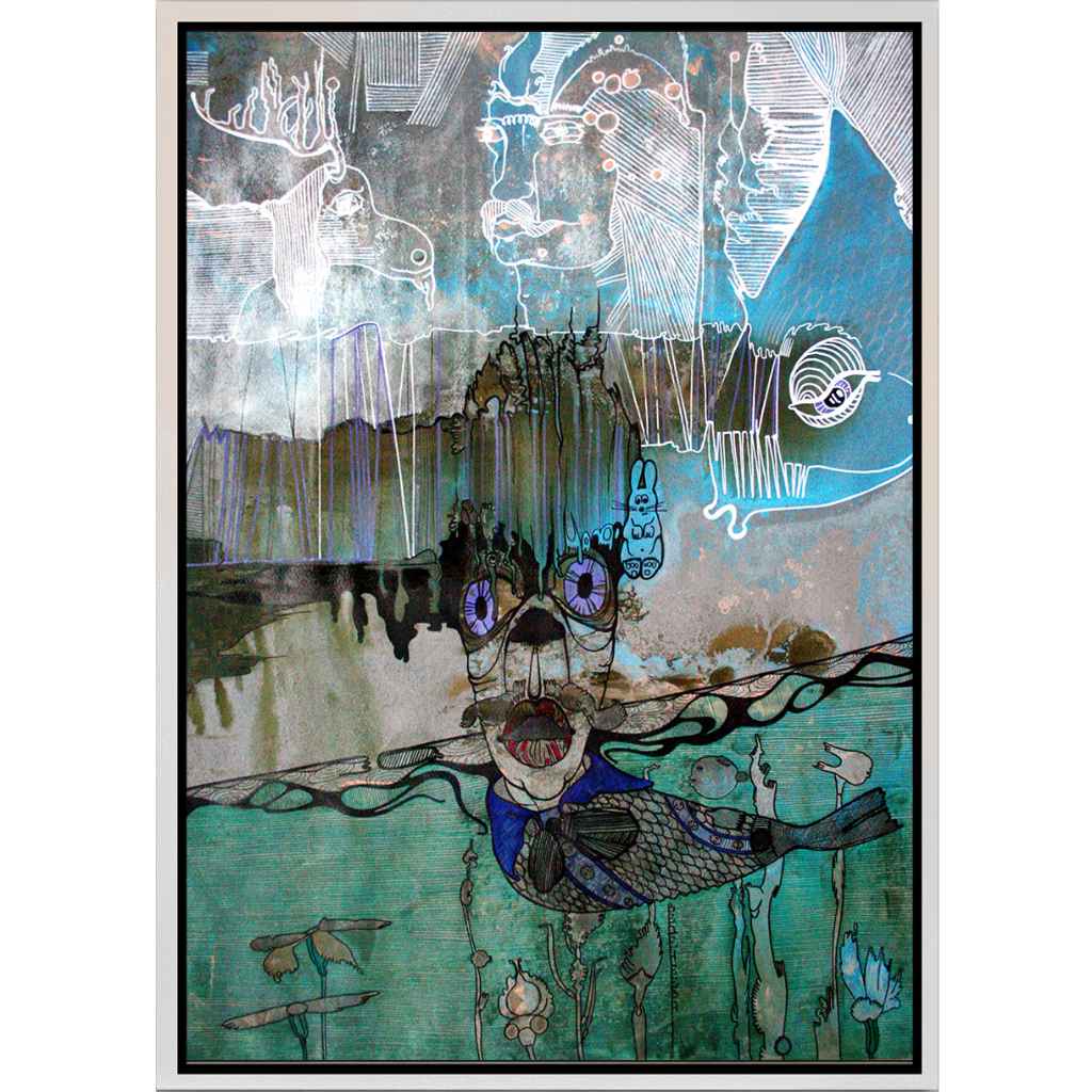 Thought Synthesis | Digital Print | Artezaar.com Art Gallery Dubai ...