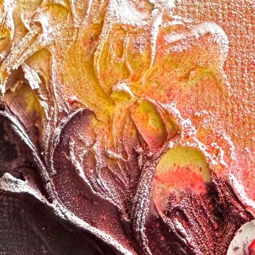 Twilight Kiss Mixed Media Art | Artezaar.com Online Art Gallery Dubai