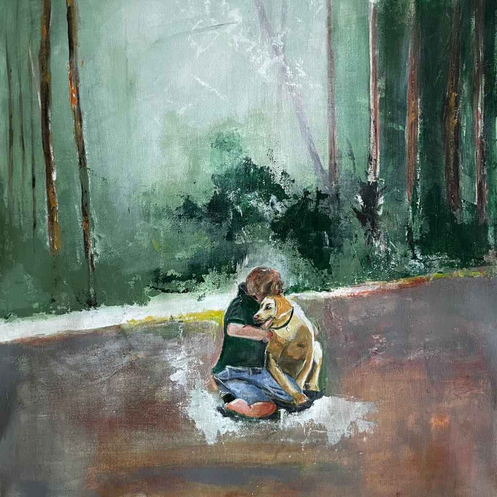 Unwavering love | Acrylic Painting | Artezaar.com Art Gallery Dubai ...
