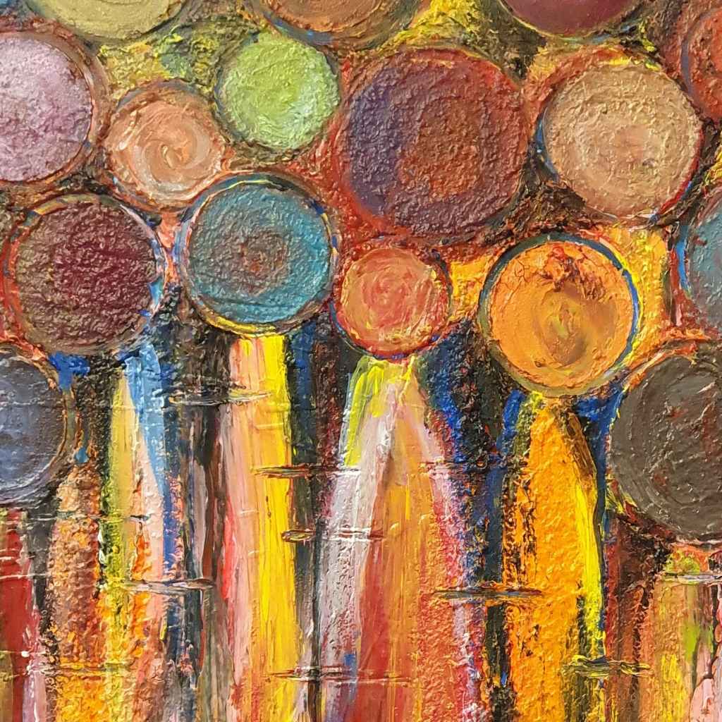 We Are Together | Acrylic Painting | Artezaar.com Art Gallery Dubai ...