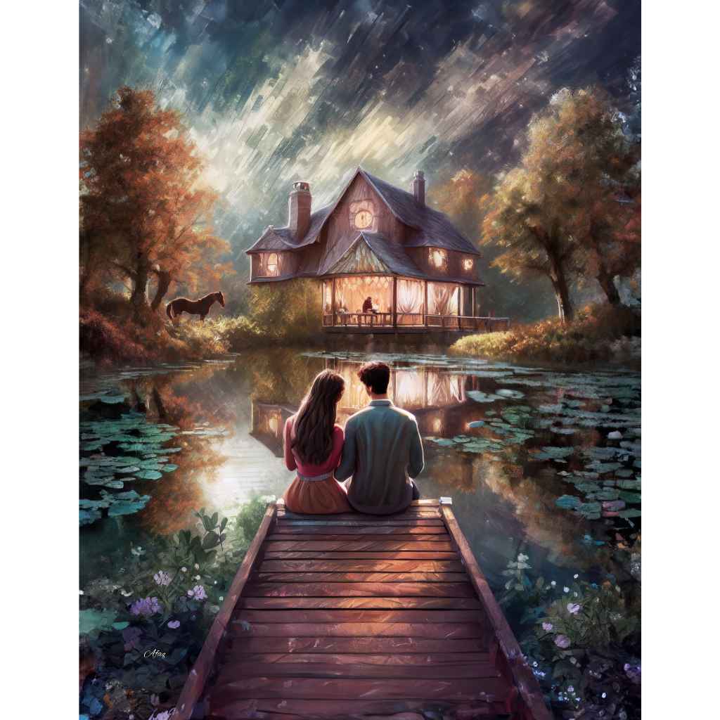 Woodland Romance | Digital Art | Artezaar.com Online Art Gallery Dubai