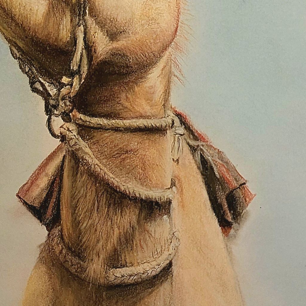 Caramel Muse | Mixed Media Painting | Artezaar.com Art Gallery Dubai ...
