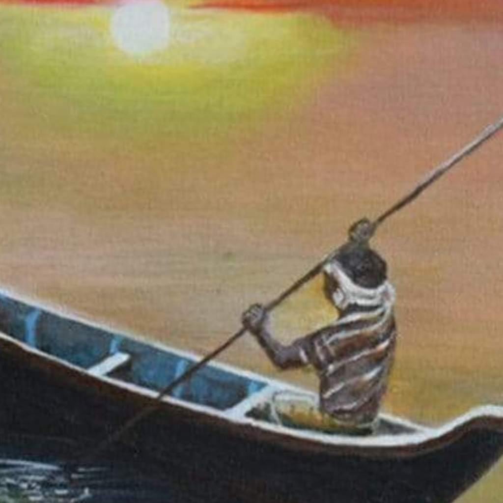 Alone Acrylic Painting | Artezaar.com Online Art Gallery Dubai
