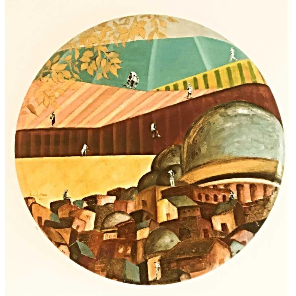 Abstract Art | Oil Painting | And Life Goes On 2 | Artezaar.com Dubai ...