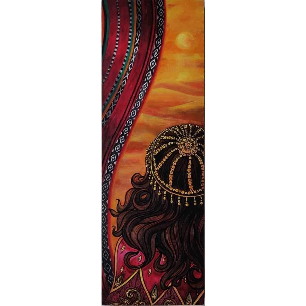Fine Mixed Media Painting | Arabian Sunset | Artezaar.com Dubai ...