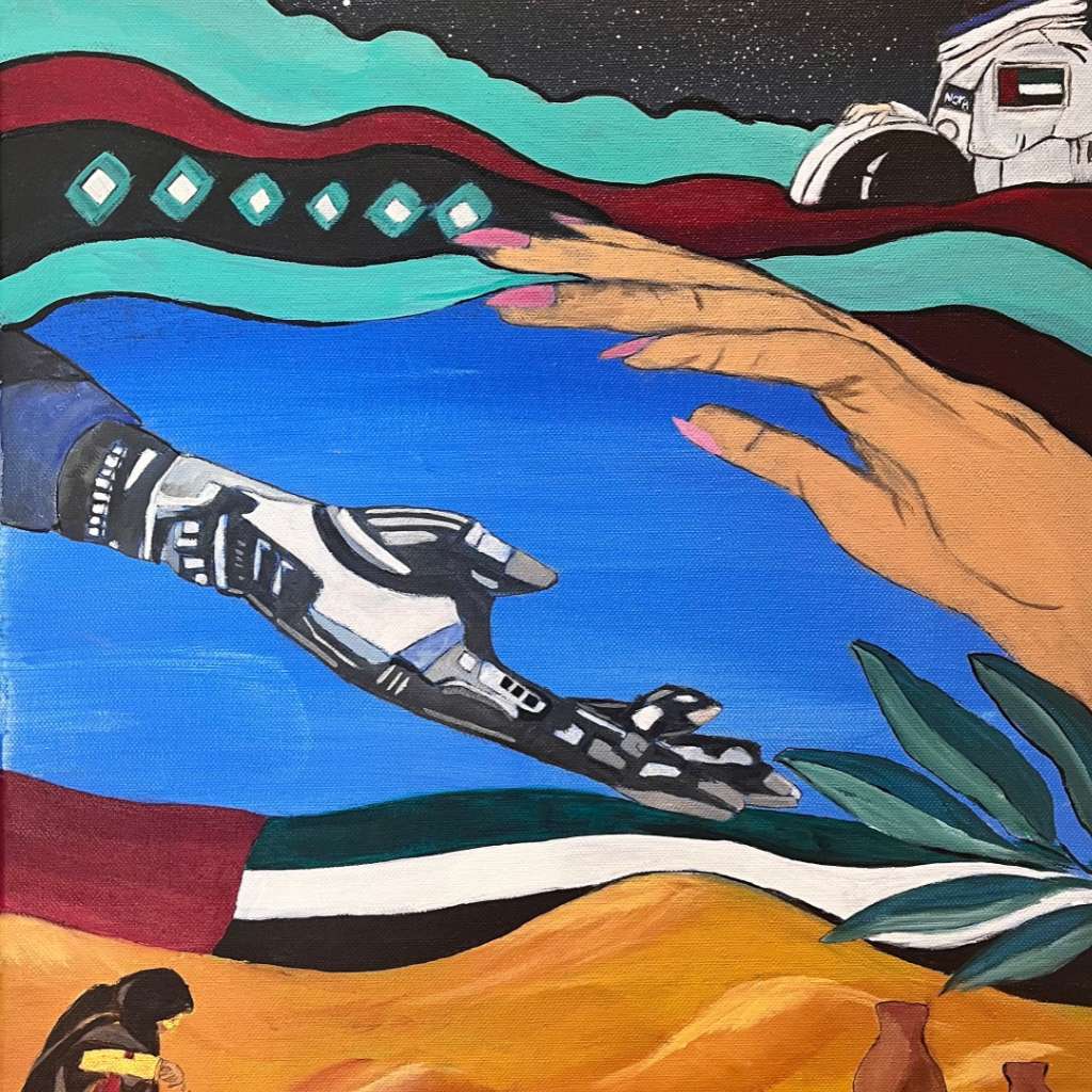 Dream-A sustainable future | Abstract Painting | Artezaar.com Gallery ...