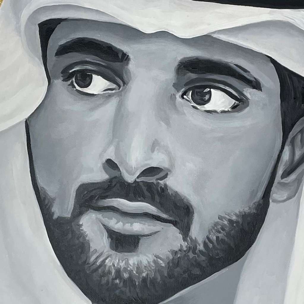 Fazza | UAE Leader Portrait | Artezaar.com Art Gallery – Artezaar.com ...