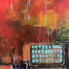 Fire Within | Bold Red Abstract Painting | Artezaar Gallery – Artezaar ...
