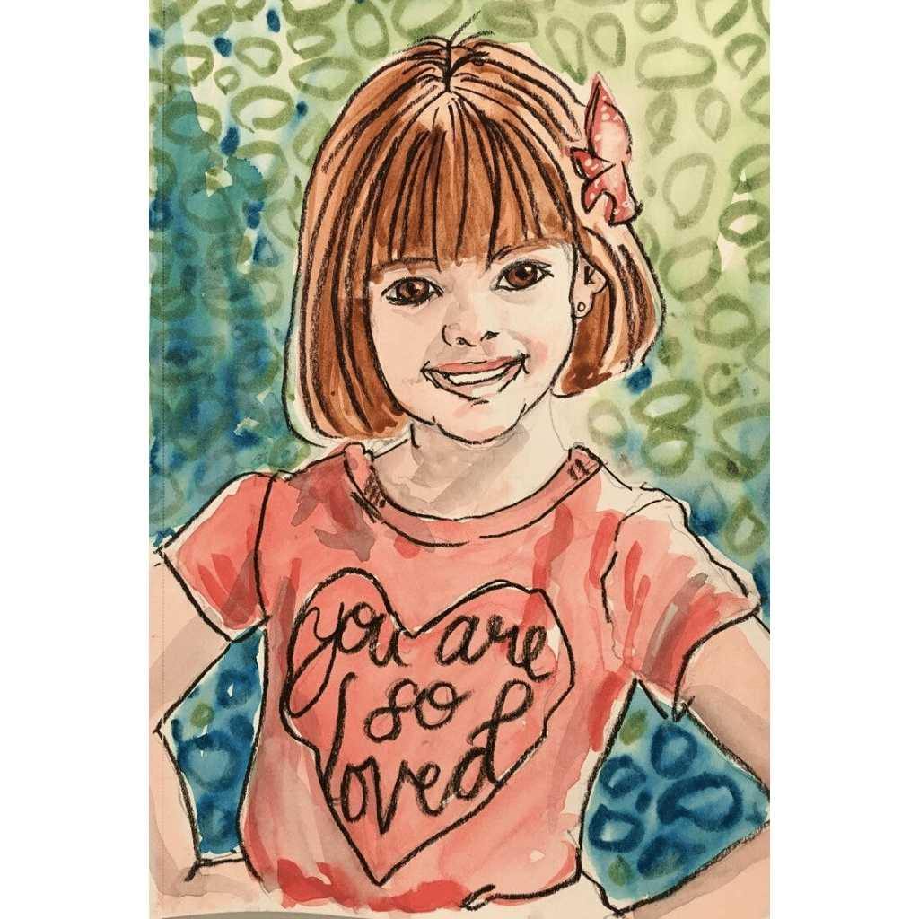 Buy Mixed Media Painting | Lilli | Artezaar Online Art Gallery Dubai ...