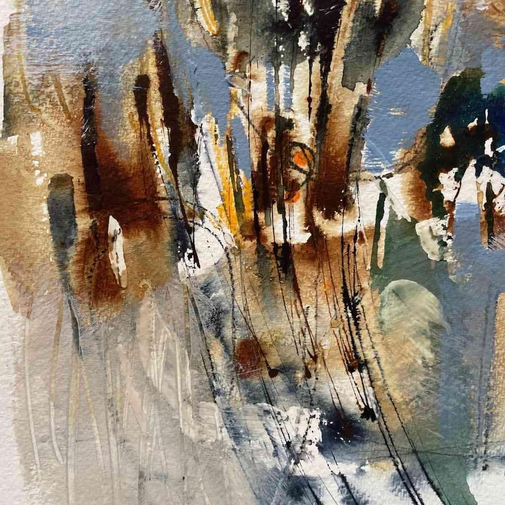 Acrylic Painting | Pathways | Artezaar.com Online Art Gallery Dubai