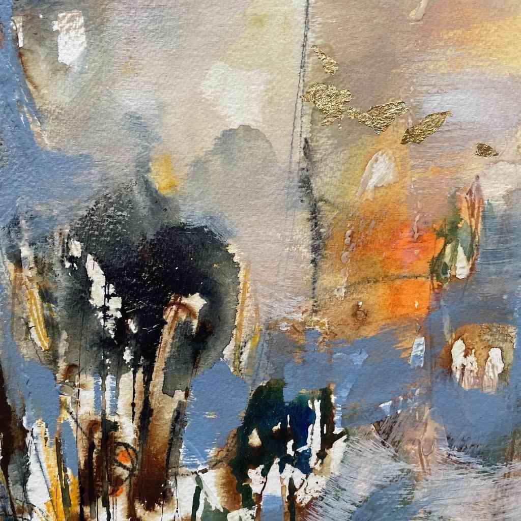 Acrylic Painting | Pathways | Artezaar.com Online Art Gallery Dubai