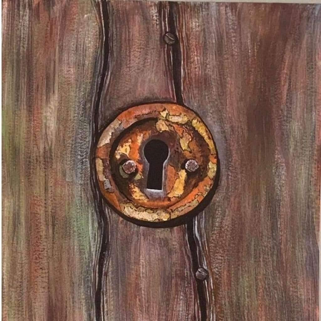 Door Acrylic Painting | The Secret Hidden Stories | Artezaar.com Dubai ...