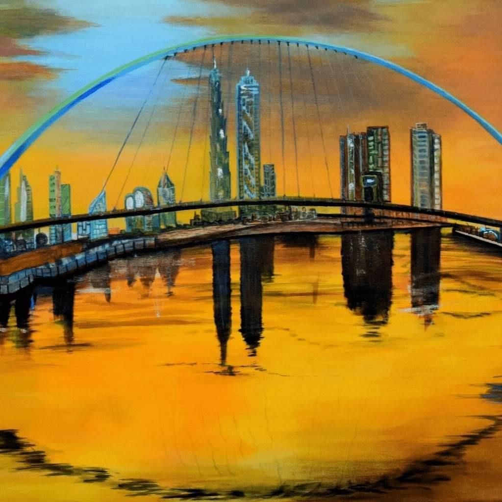 Tolerance Acrylic Painting | Artezaar.com Online Art Gallery Dubai